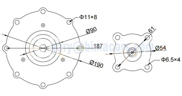 C113928 Pulse Jet Valve NBR Diaphragm For SCXE353.060 3inch valve - BM ...
